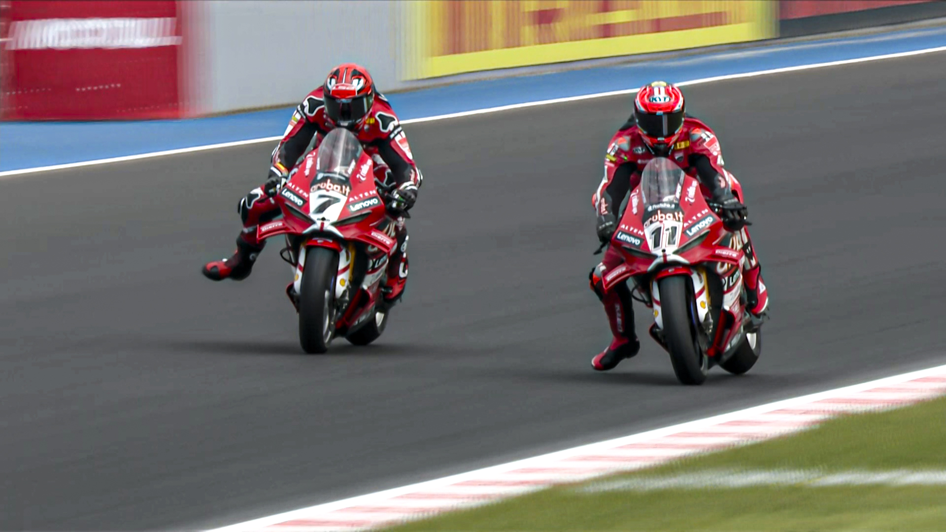 Watch TEAMMATE FIGHT: Bulega and Lecuona fight tooth and nail for ...