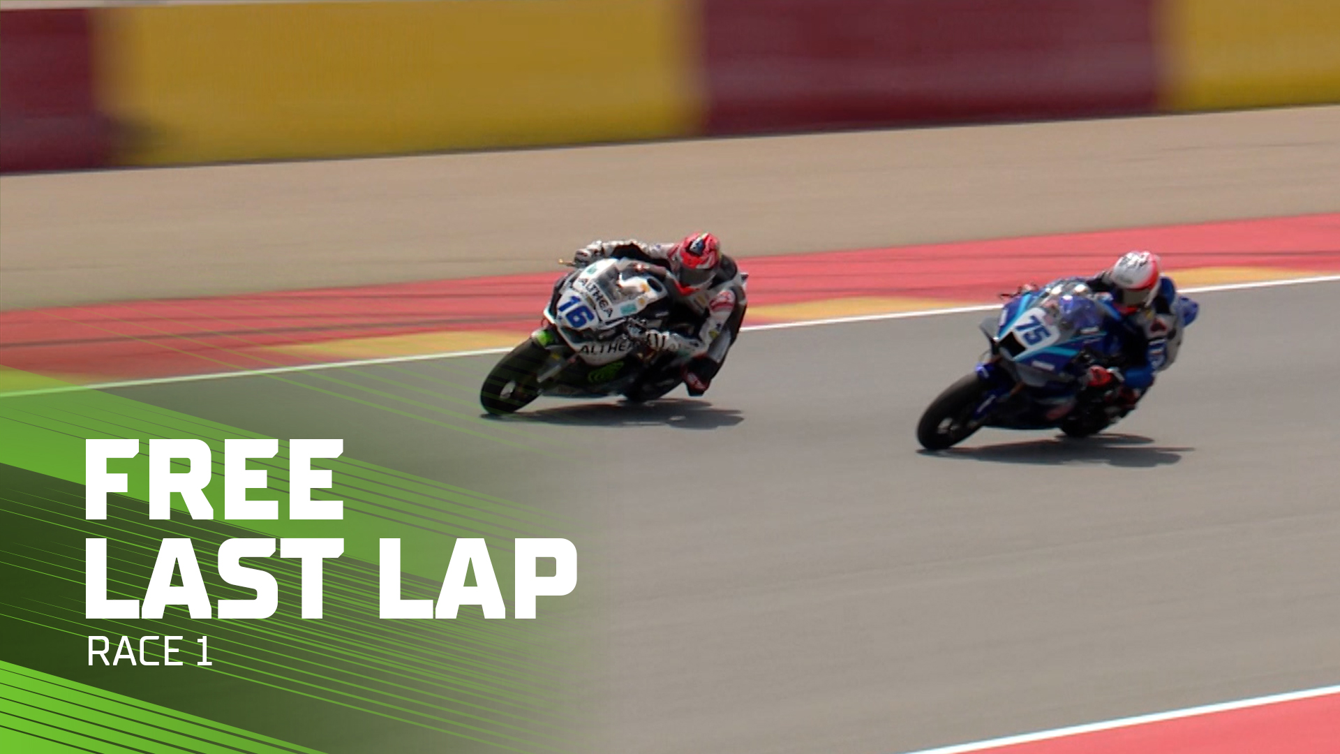 Watch LAST-LAP FIGHT: Zaccone and Arenas scrap it out for Race 1 ...