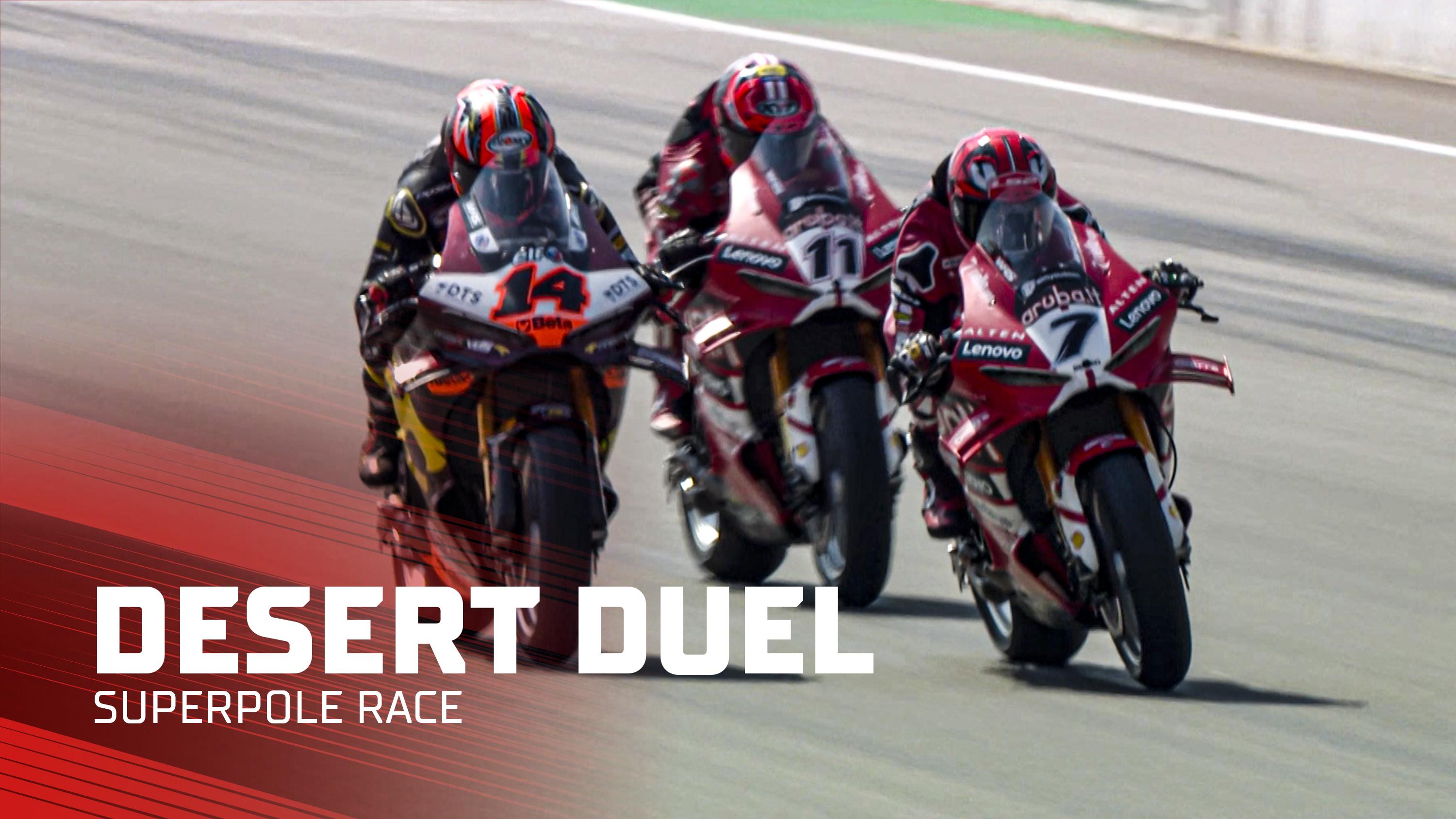 Watch THREE-RIDER SCRAP: Watch the must-see Superpole Race fight for ...