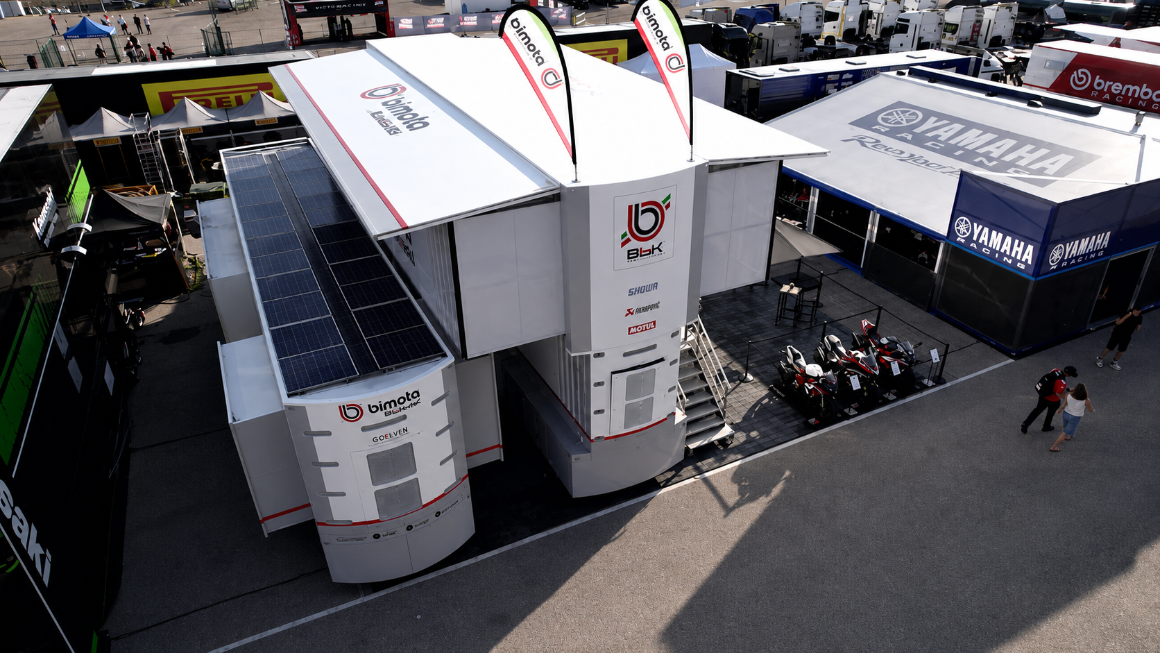 bimota by Kawasaki Racing Team expands solar-powered energy systems ...