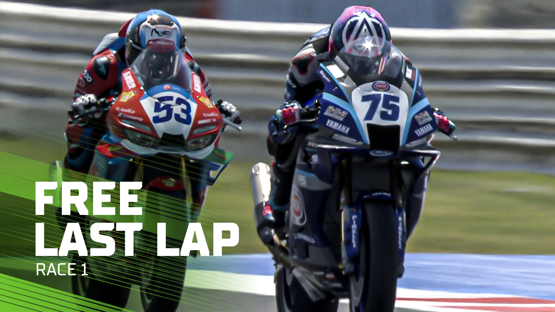 Watch ZXMOTO VS YAMAHA: Debise and Arenas battle through the final lap ...